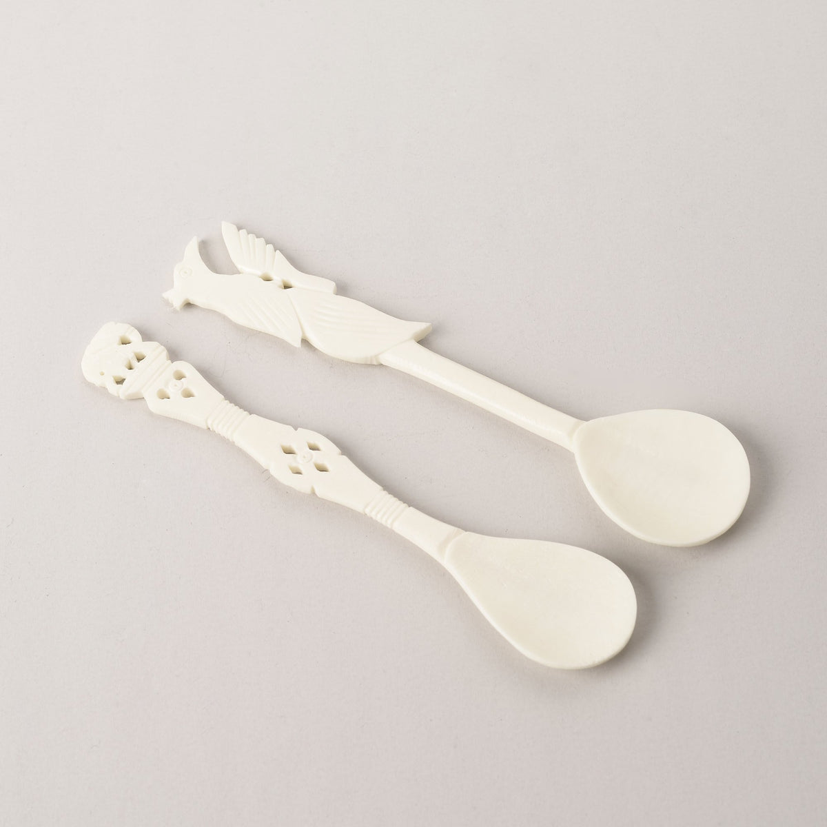 Carved Elephant Bone Spoon – NEW DIRECTION IMPORTS